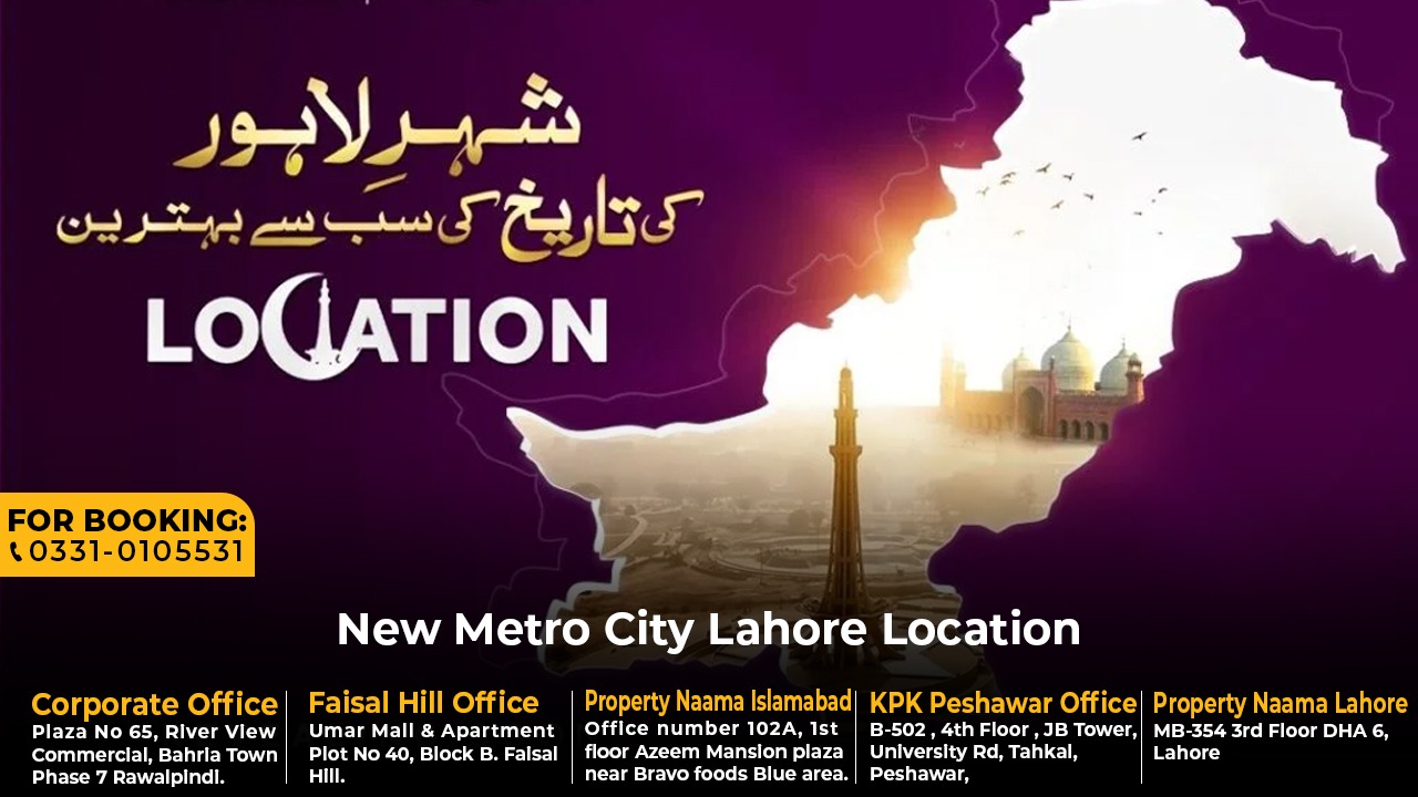 New Metro City Lahore Location | Updates | Location Overview
