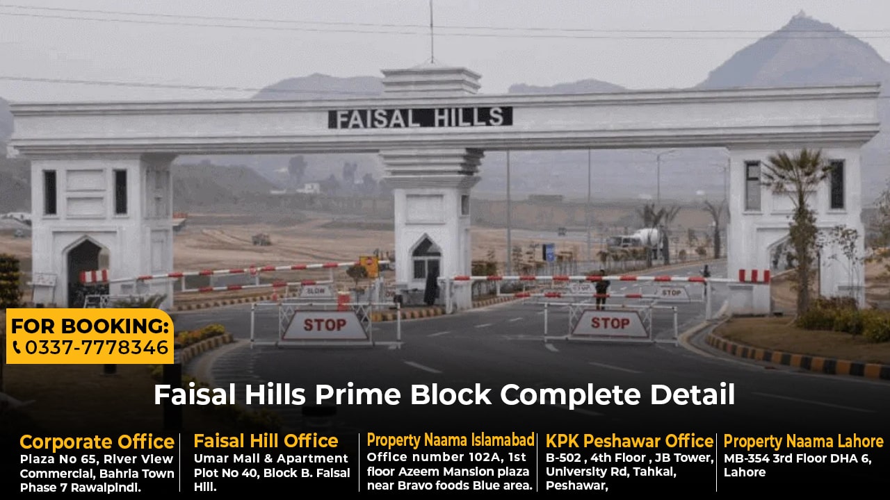 Faisal Hills Prime Block Complete Detail